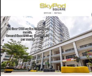 Office ( 2nd floor) 1733 sq ft @ Skypod Square (Commercial) Puchong for ...