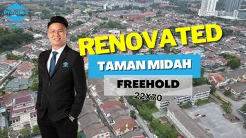 Taman Midah, Cheras, Kuala Lumpur 2 Storey Terrace House For Sale for ...