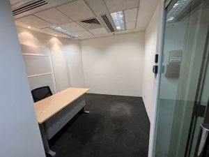 Fitted office space with reception, meeting room and workstation for ...