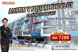 Austin V Square Shoplot Ground Floor Unit 店铺底层 for Sale for Sale @RM728 ...