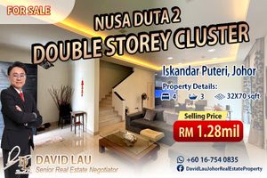 Nusa Duta 2 Fully Renovated Double Storey Cluster House for Sale for ...