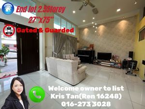 Bukit Mandarina, 2.5 Sty Corner House, Park View for Sale @RM1,530,000 ...