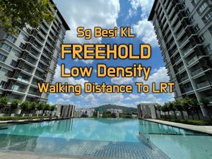 High Floor Pool View FREEHOLD Low Density Walking Distance To LRT, TBS ...