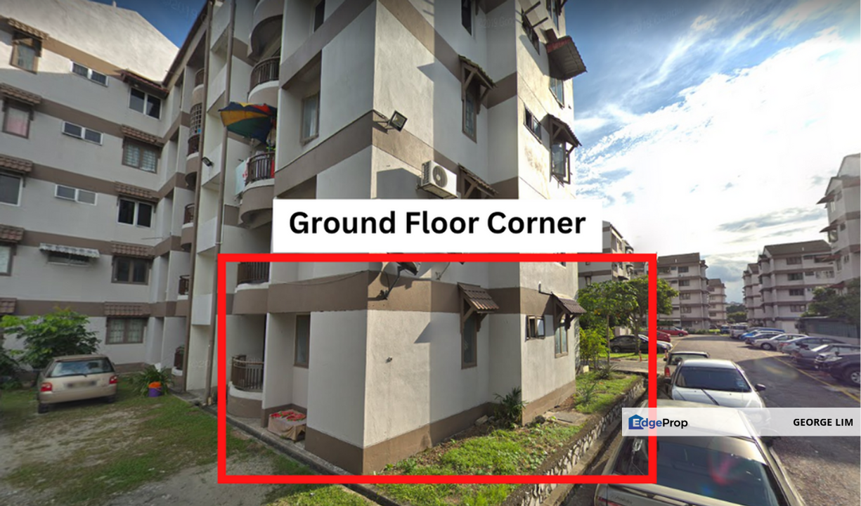 Corner Ground Floor Kinrara Court Puchong for Sale @RM280,000 By GEORGE ...