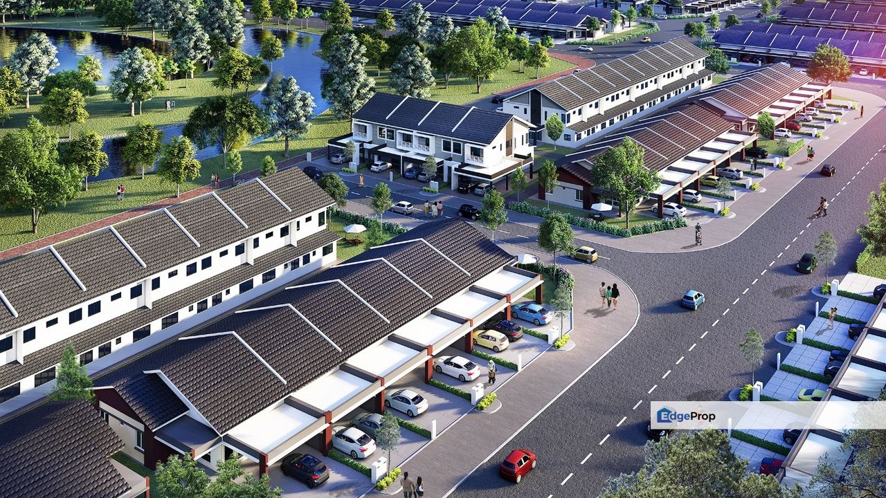 Terrace House For Sale Located at Senadin phase 2 for Sale @RM398,000 ...