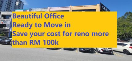 Beautiful Office Ready To Move in save your cost for reno more than 100k for Rental @RM9,800 By ...
