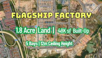 Flagship Logistics Hub @ Bandar Bukit Raja Gateway 16 | 5 Loading Bays | 12m Ceilings for Sale ...