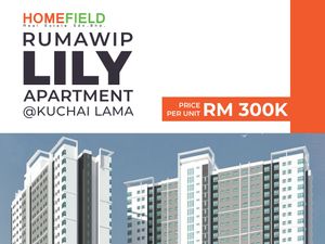 Rumawip Lily Apartment, Kuchai Lama for Sale @RM300,000 By MUNIRAH ...