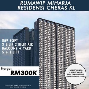 Rumawip Miharja, Cheras for Sale @RM300,000 By MUNIRAH BINTI MOHAMMAD ...