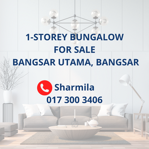 🏠 1-Storey Commercial Bungalow For Sale | Bangsar Utama, Bangsar ...