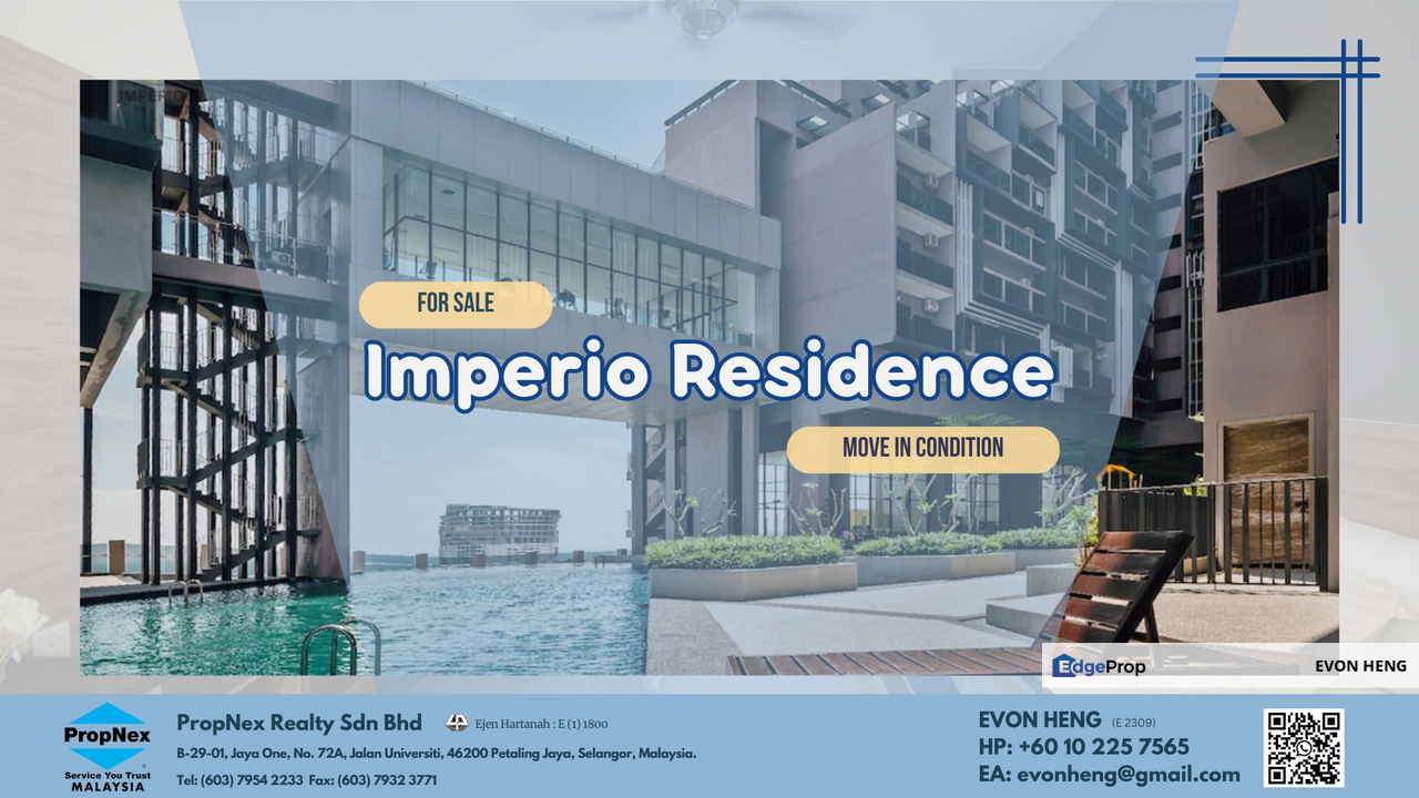 Move In Condition | Imperio Residence Studio Unit with Fully Furnished ...