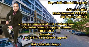 6 Storeys Commercial shop office USJ 1 Subang Jaya for Sale @RM3 ...