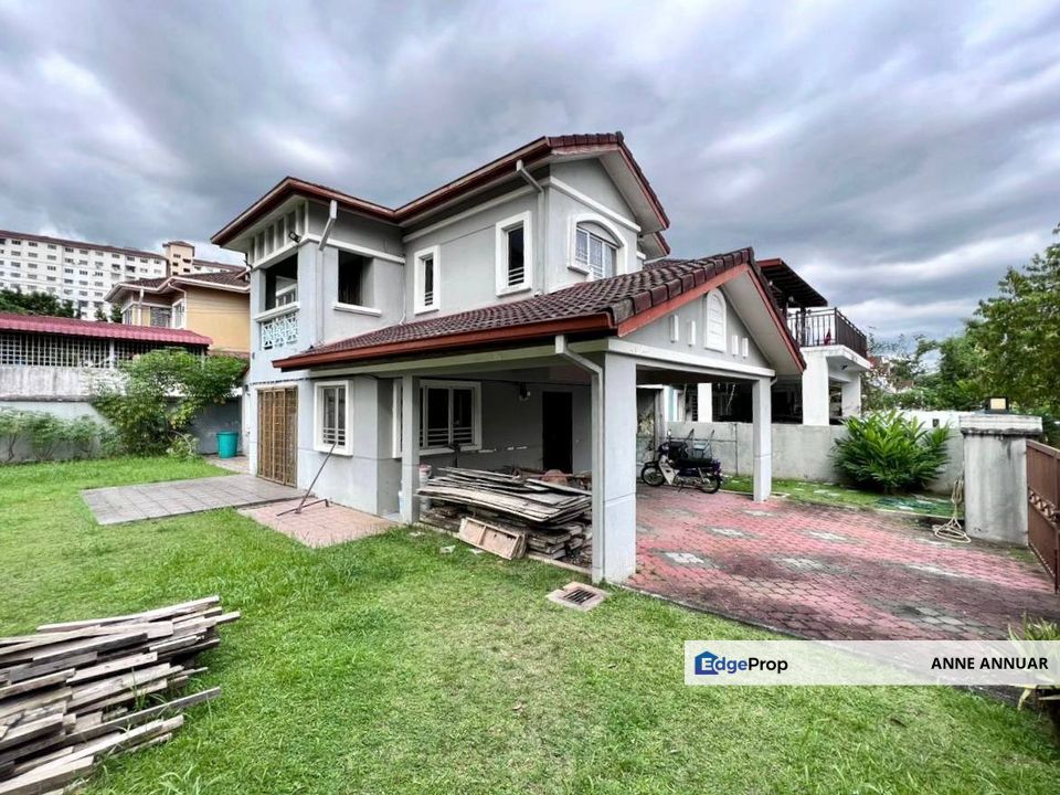 CORNER LOT Tanah Besar Double Storey Taman Pinggiran Usj 1, Batu Tiga ...