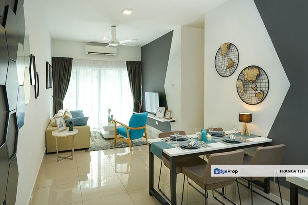 RC L-Shape Balcony Corner 2 Rooms Fully Furnish for Rental @RM2,000 By ...