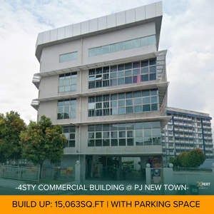 4-storey commercial building in PJ New Town, Petaling Jaya, Selangor ...