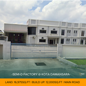 Semi-D Factory Main Road Frontage @ Taman Sains Teknologi, Kota ...