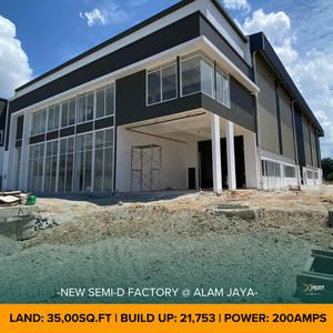 New Factory Main Road Frontage Puncak Alam, Bandar Puncak Alam ...