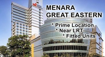Strategic Location, Menara Great Eastern @ Jalan Ampang for Rental ...