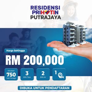 Residensi Prihatin @ Presint 7, Putrajaya for Sale @RM200,000 By RAZIAH ...