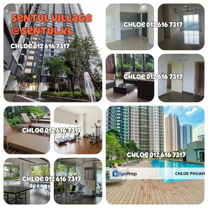 Sentul Village condo partlly furnished shuttle bus to lrt for rent for ...