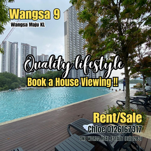 Wangsa 9 luxurious condo strict security doorstep to shopping mall ...