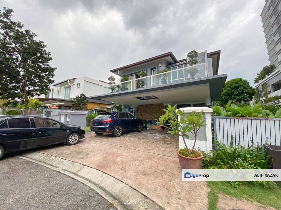 Rumah Banglo 2 Tingkat Corner Lot di Bayu Villas Bukit Rimau Shah Alam ...