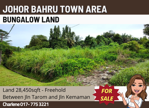 Bungalow Land JB town Area Between Jalan Tarom and Jalan Kemaman for ...