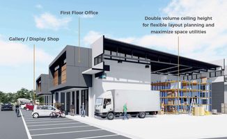 SHOP LOT KLANG SENTRAL | FACTORY WAREHOUSE DESIGN WITH OFFICE SPACE for ...