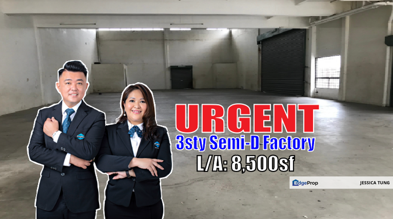 3 Storey Semi D Factory For Rent @Taman Shamelin Perkasa, Cheras, Kuala ...