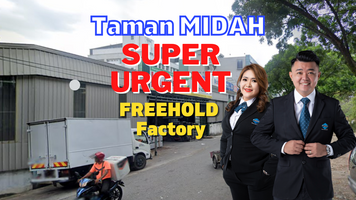 1 Storey Detached Factory For Sale @ Taman Midah, Jalan Kilang Midah ...