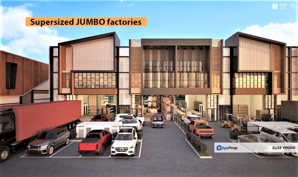 2 Storey Supersized Jumbo Intermediate Warehouse for Sale @RM4,488,000 ...