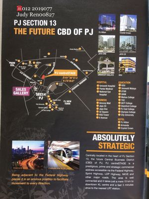 PJ SECTION 13 CENTRESTAGE Bu970sf Fully Furnished LRT Condo for Sale ...