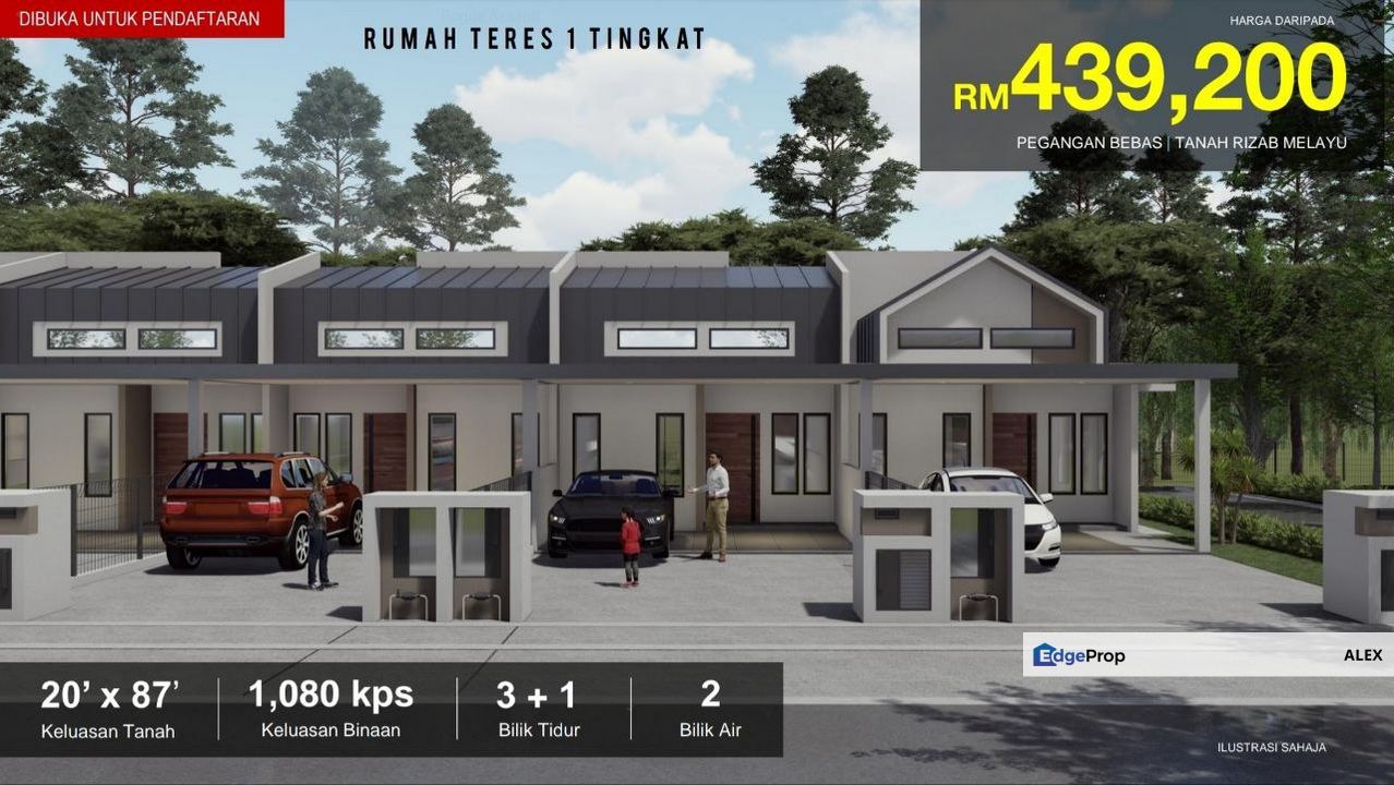 BOOKING RM1000 FREEHOLD MALAY RESERVE NEW PROJECT MERU KLANG for Sale ...