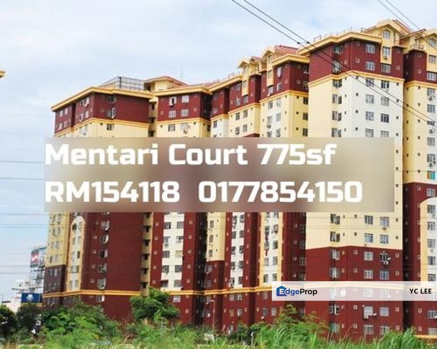 Mentari Court Apartment for Sale @RM154,118 By YC LEE | EdgeProp.my