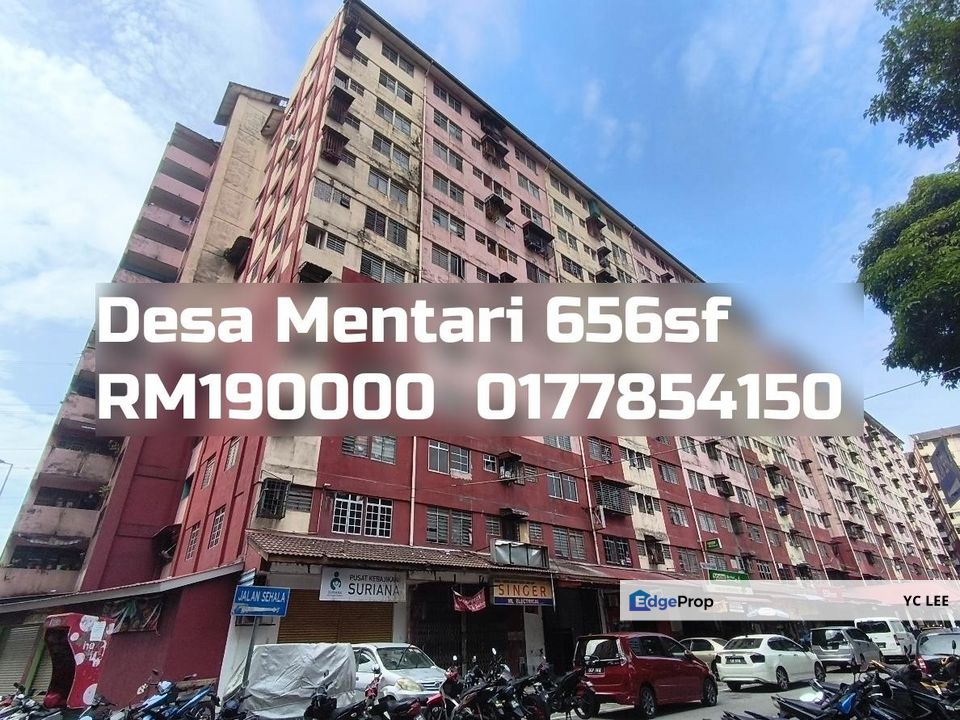 Desa Mentari Apartment for Sale @RM190,000 By YC LEE | EdgeProp.my