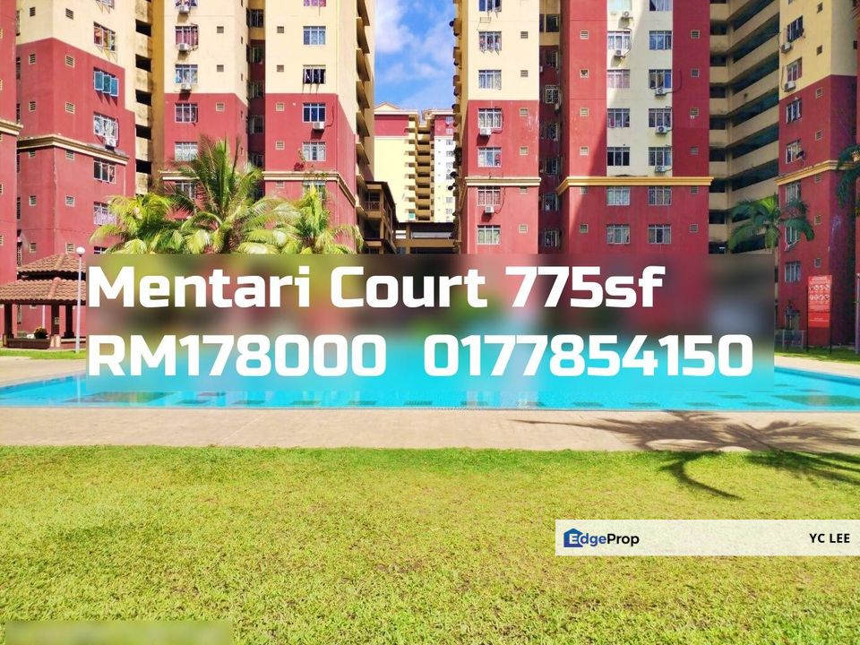Mentari Court Apartment for Sale @RM178,000 By YC LEE | EdgeProp.my