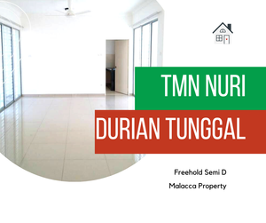 24hr Security Gated Guarded Freehold 2 Sty Semi D Nuri Durian Tunggal for Sale @RM458,000 By ...