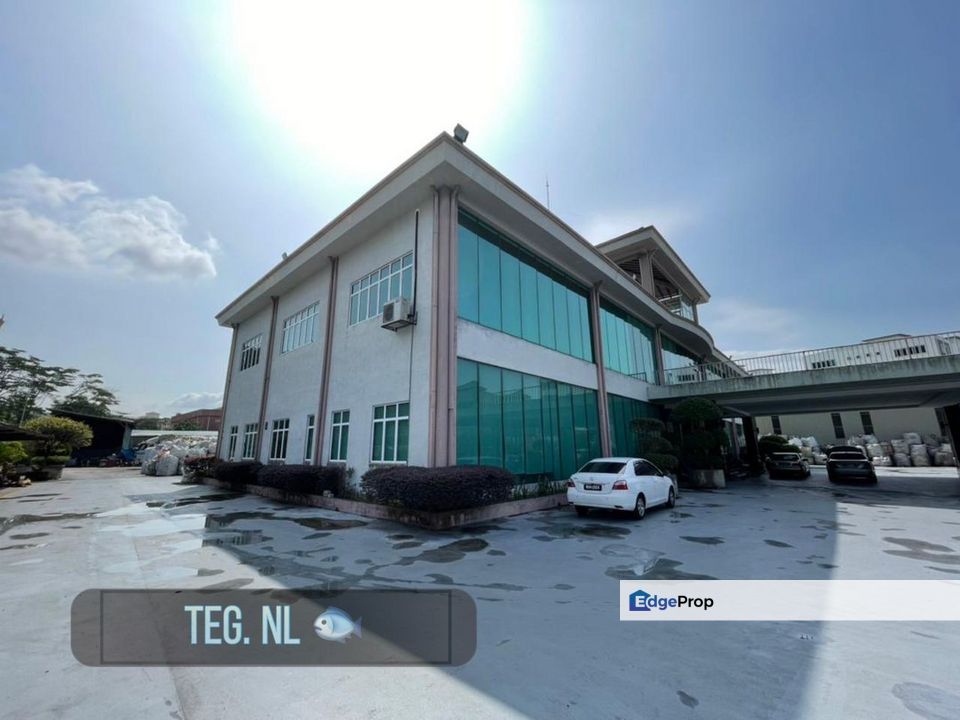 4.5acres Kepong Industrial Park Kl Corner Factory Warehouse With Cf for ...