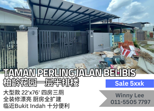 Taman Perling 1.5 Storey Fully Renovated Next To Taman Bukit Indah for ...