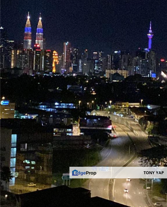 Corner Two Storey Penthouse Roof Garden Bird's-Eye panoramic view for ...