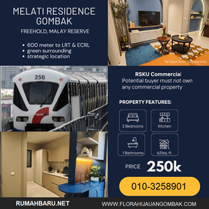 New Project Flora Hijauan Gombak for sale near ECRL LRT Terminat ...