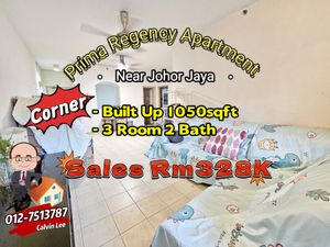 Prima Regency Corner Unit for Sale @RM328,000 By CALVIN LEE | EdgeProp.my