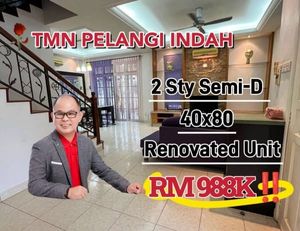 2 Storey Semi-D Pelangi Indah For Sale for Sale @RM988,000 By CALVIN LEE | EdgeProp.my