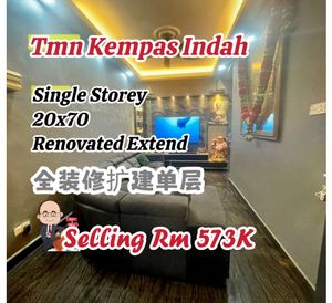 Taman Kempas Indah / Single Storey Terrace for Sale @RM573,000 By ...