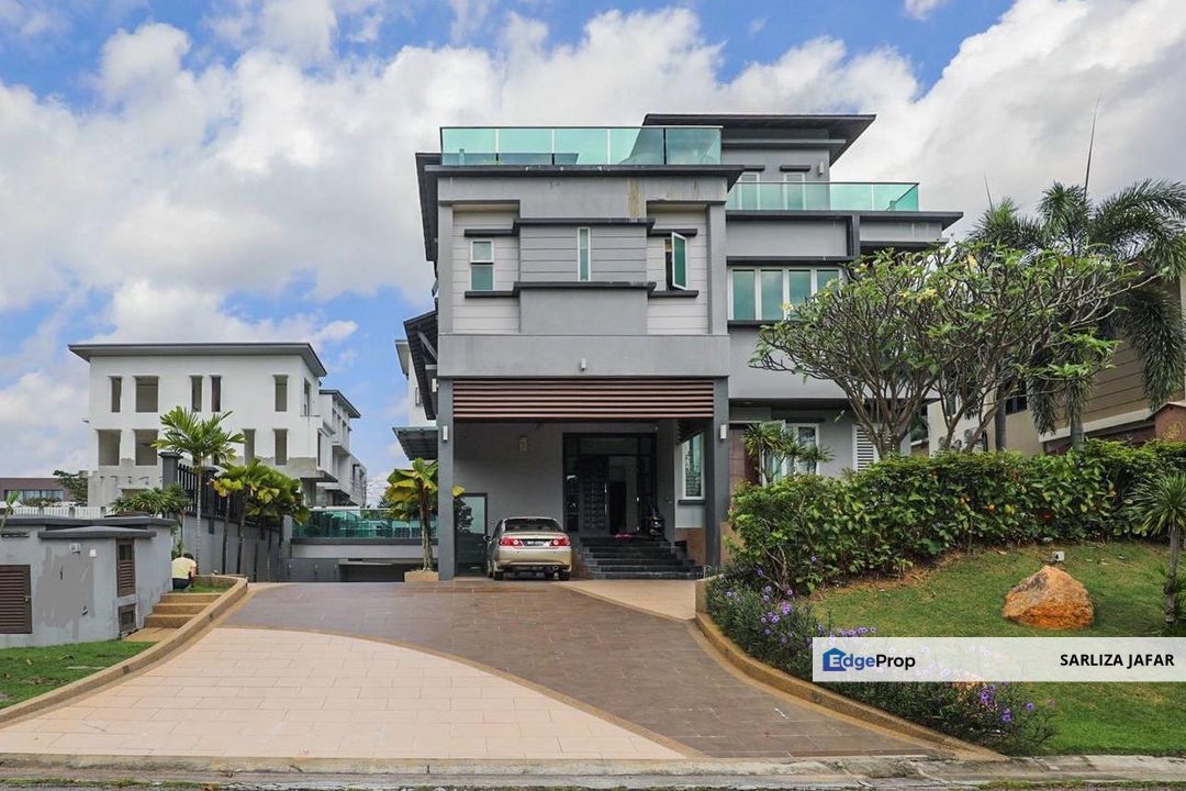 Bungalow 3 Storey House w Basement Parking Setia Nusantara Setia Eco ...