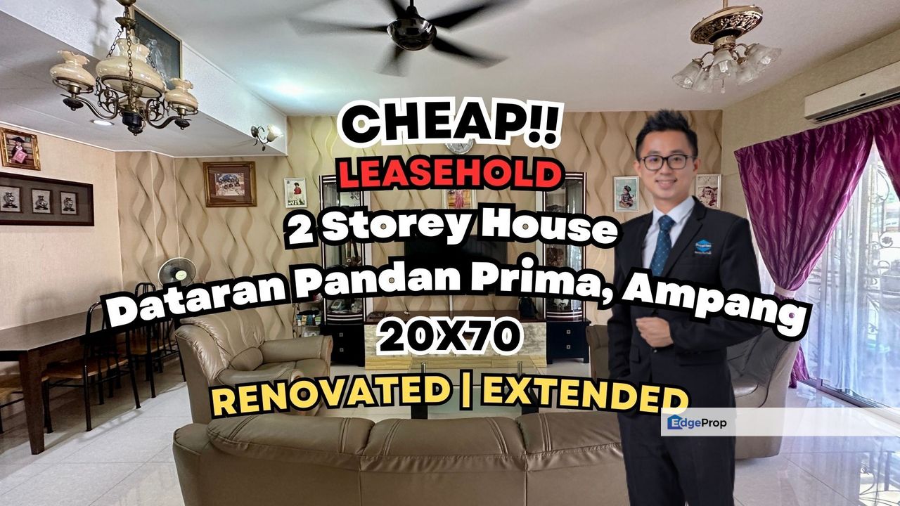 C H E A P 2 Storey House @ Dataran Pandan Prima, Ampang for Sale @RM1 ...