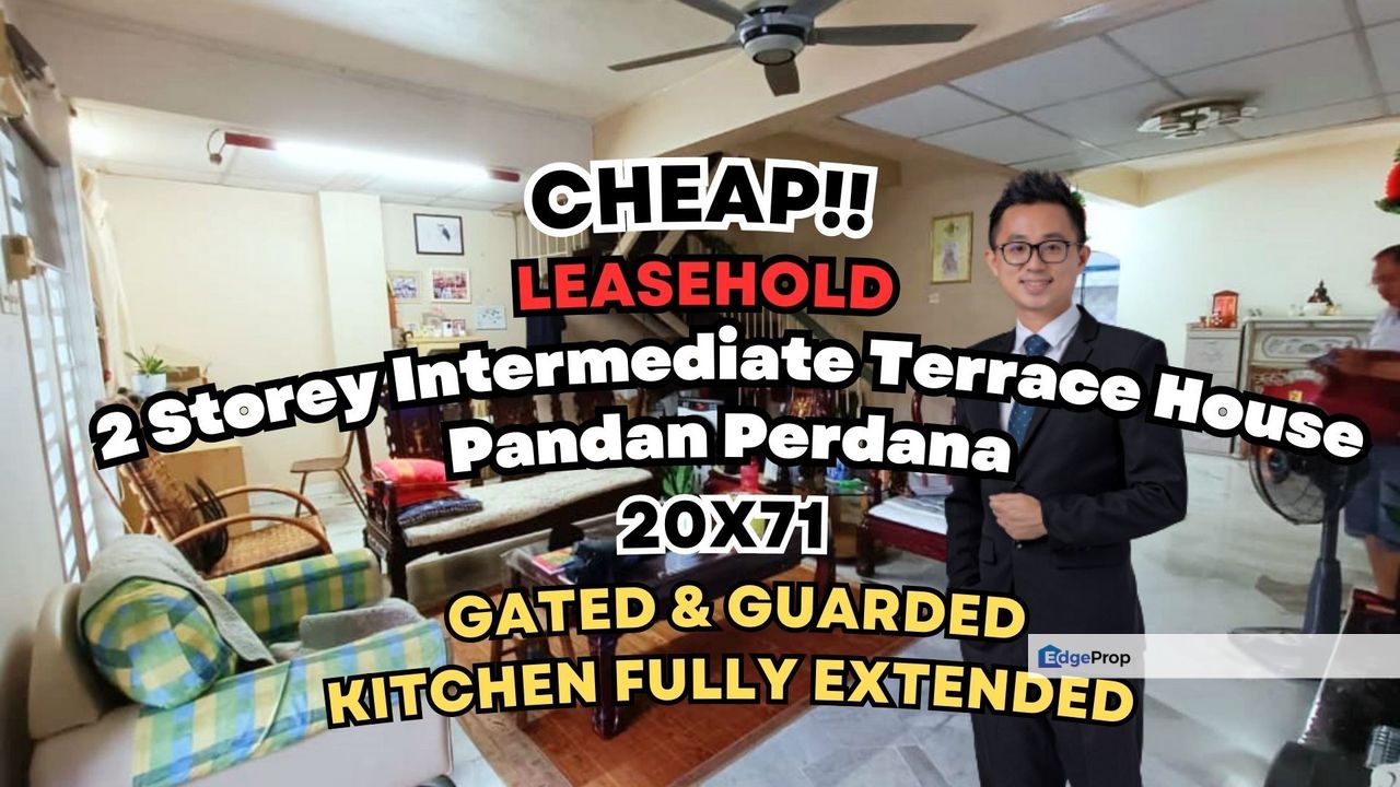 C H E A P 2 Storey Intermediate Terrace House @ Pandan Perdana for Sale ...