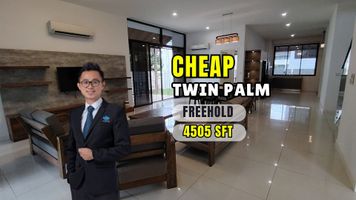 C H E A P 3 Storey Bungalow Twin Palm Sungai Long for Sale @RM2,700,000 By FRED CHAI | EdgeProp.my