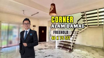 C H E A P Alam Damai 2 storey C O R N E R House for sale for Sale @RM1 ...