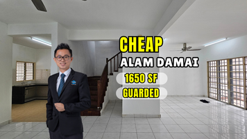 CHEAP 2 Sty Terrace House in Damai Rasa Alam Damai Cheras for Sale ...